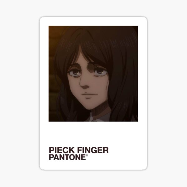 "Pieck Finger Color Swatch" Sticker for Sale by dayna5970 | Redbubble