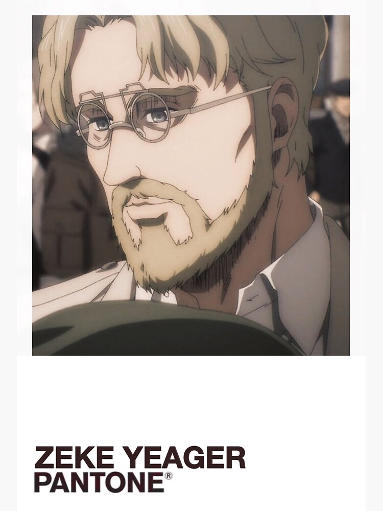 "Zeke Yeager Color Swatch" Sticker for Sale by dayna5970 | Redbubble