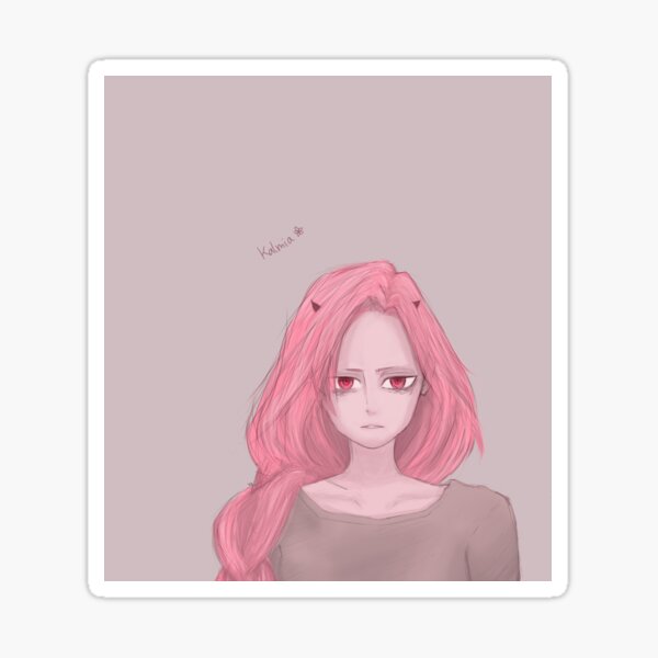 "Kalmia from kilmer (original character by wooma)" Sticker for Sale by ...