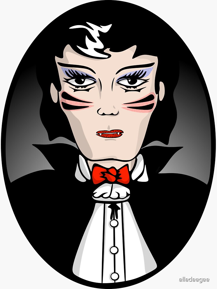 "Dragula" Sticker by elledeegee | Redbubble