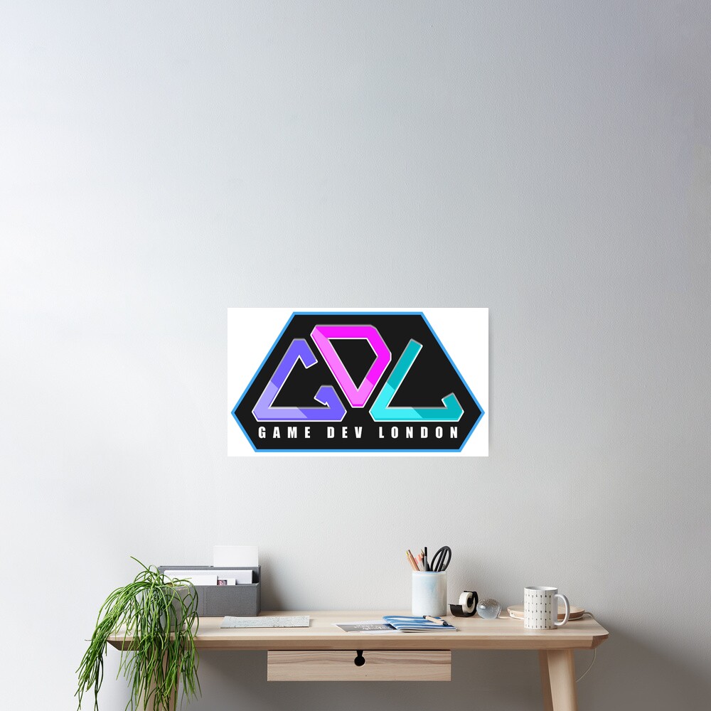 "Game Dev London Logo 2021" Poster for Sale by GameDevLondon | Redbubble