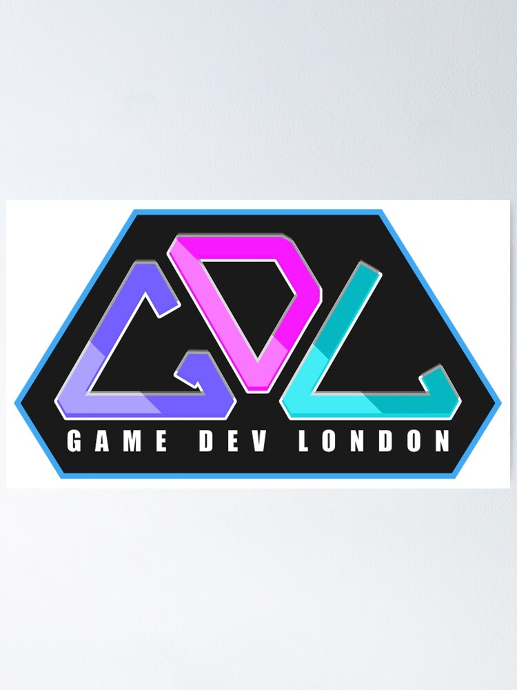 "Game Dev London Logo 2021" Poster for Sale by GameDevLondon | Redbubble