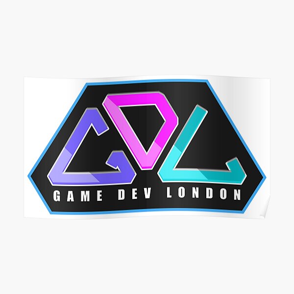 "Game Dev London Logo 2021" Poster for Sale by GameDevLondon | Redbubble