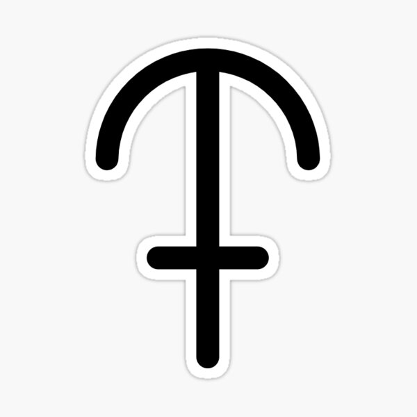 "Chronos symbol" Sticker for Sale by ancestraux | Redbubble