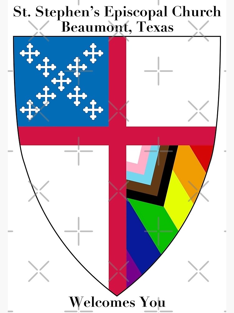 Lámina fotográfica «Iglesia Episcopal de San Esteban - Beaumont, Texas ...