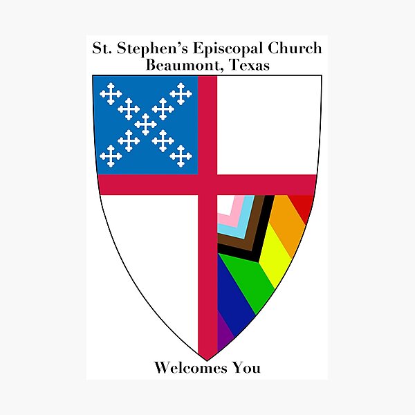 Lámina fotográfica «Iglesia Episcopal de San Esteban - Beaumont, Texas ... Lámina fotográfica «Iglesia Episcopal de San Esteban - Beaumont, Texas ...