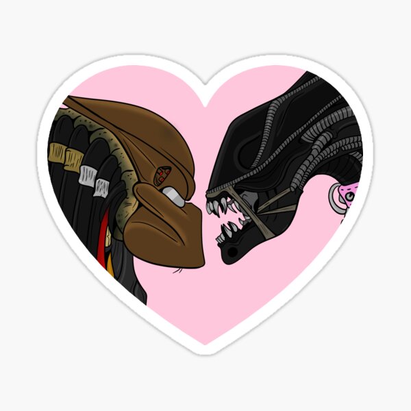 "Alien Loves Predator UK Logo" Sticker for Sale by ALPUK | Redbubble
