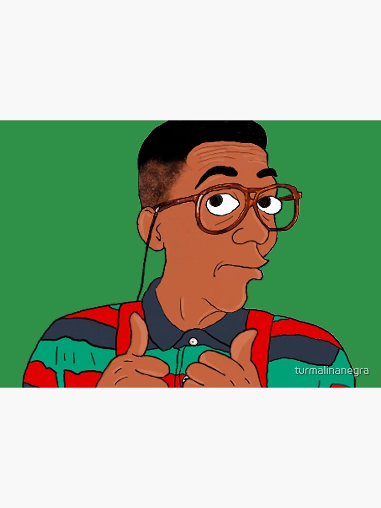 "Steve Urkel cartoon" Poster by turmalinanegra | Redbubble