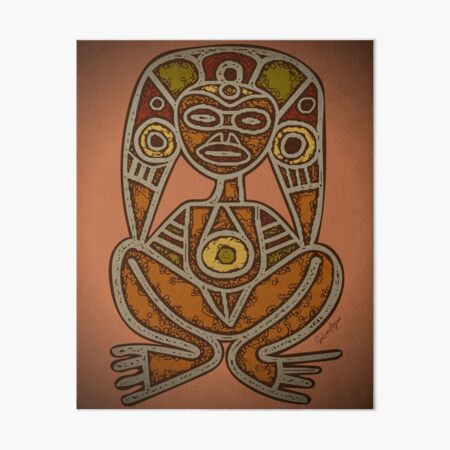 "Atabey Goddess Taino Symbol" Art Board Print for Sale by liamaris ...