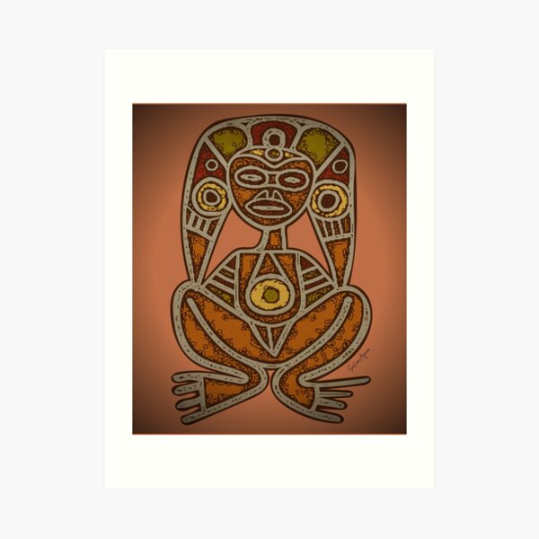 "Atabey Goddess Taino Symbol" Art Print for Sale by liamaris | Redbubble