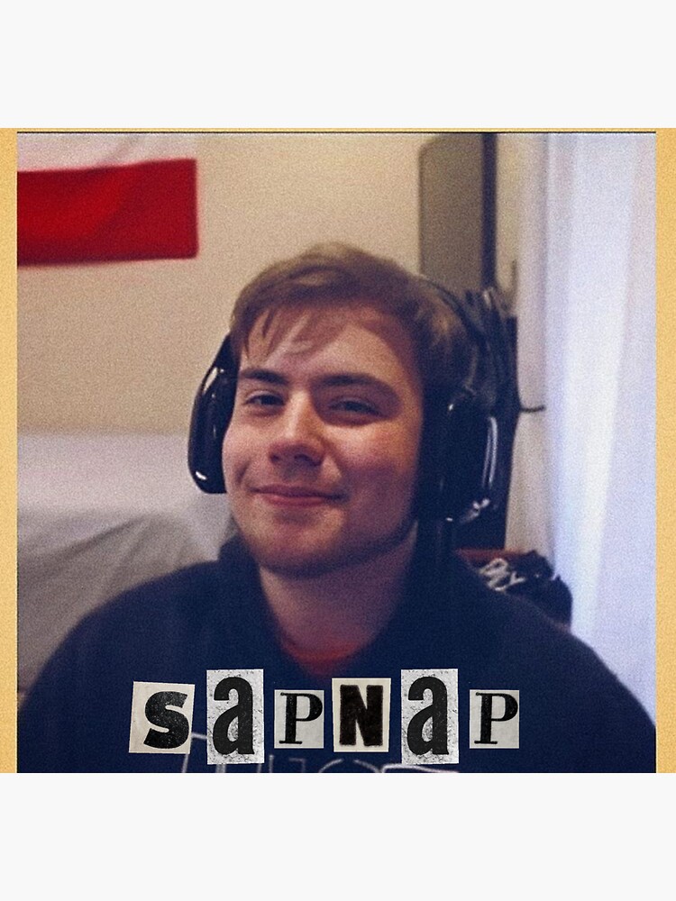 "Sapnap Sticker/Poster" Sticker for Sale by mcytaesthetics | Redbubble