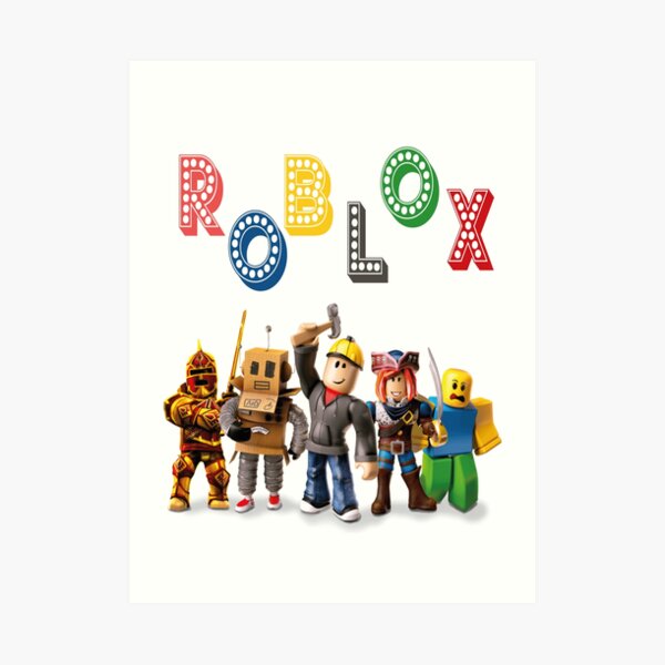 Roblox Cool Art Prints | Redbubble