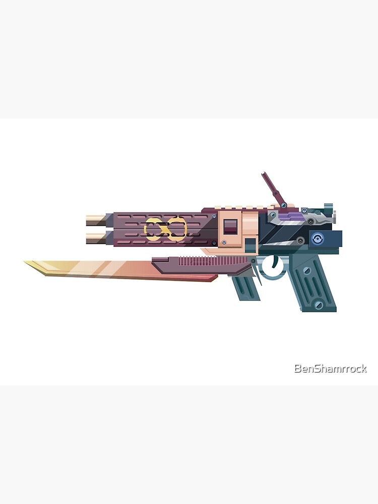 "Infinity Pistol Design" Art Print by BenShamrrock | Redbubble