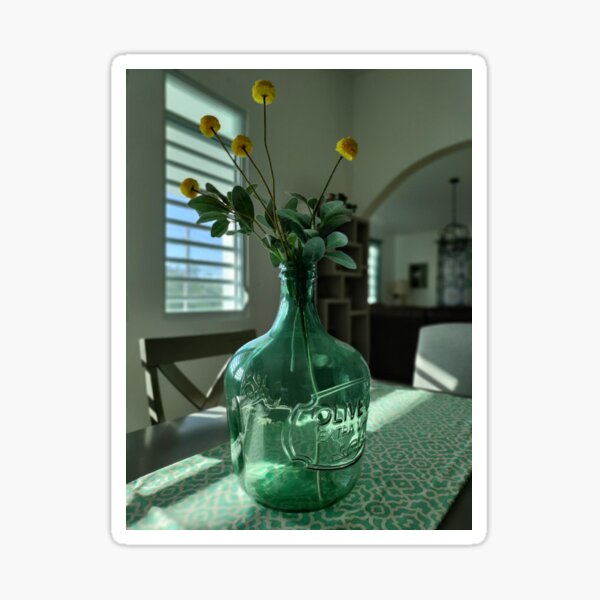 "flower vase" Sticker for Sale by DLAJOHN | Redbubble