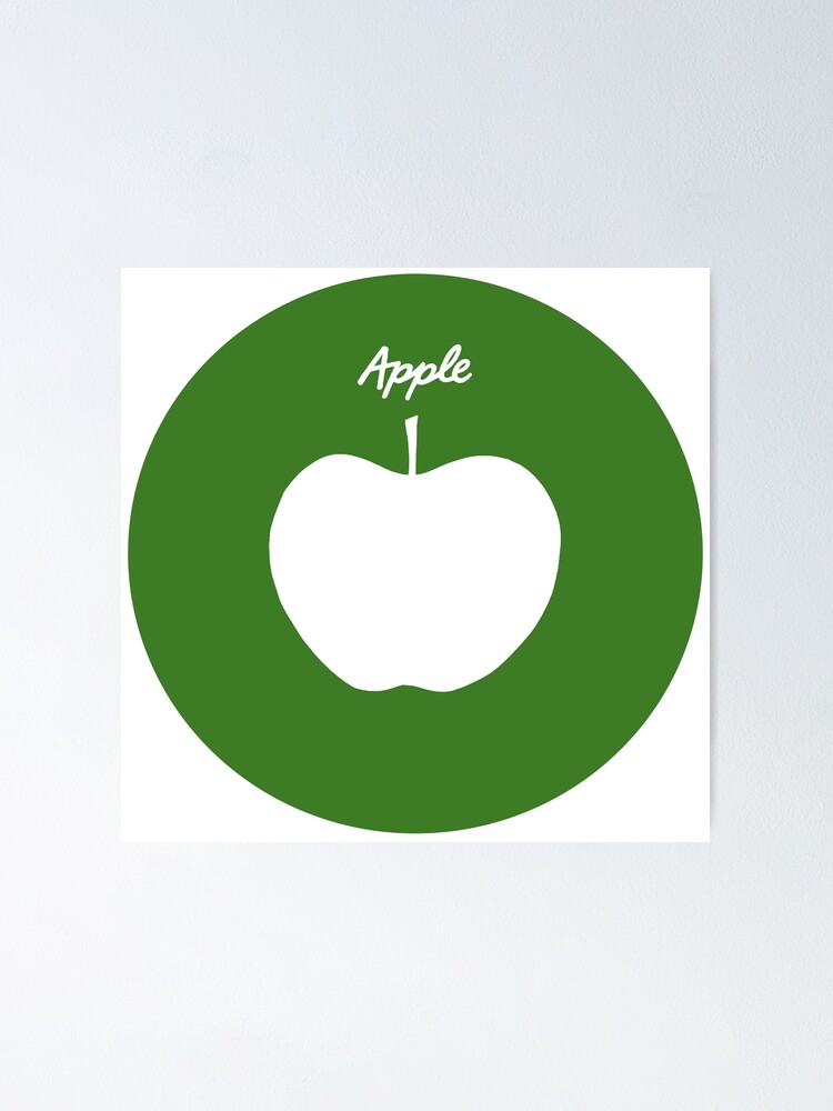 "Apple Records Logo" Poster for Sale by ear-candy | Redbubble