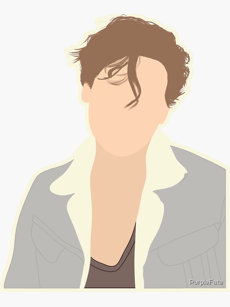 "Cole sprouse" Sticker for Sale by PurpleFate | Redbubble