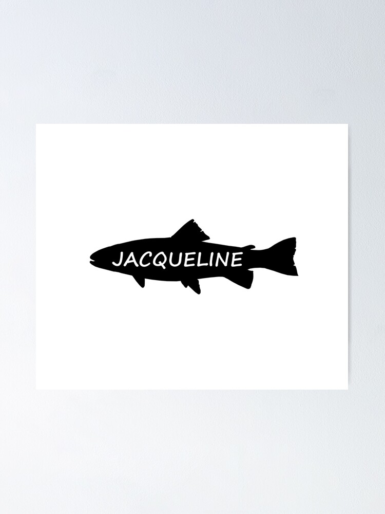 "Jacqueline Fish" Poster for Sale by gulden | Redbubble