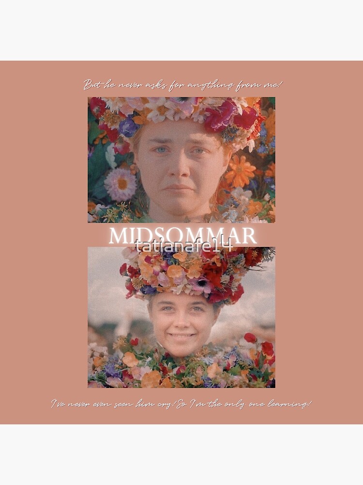 "Dani Smile with quote from Midsommar" Poster by tatianafe14 | Redbubble