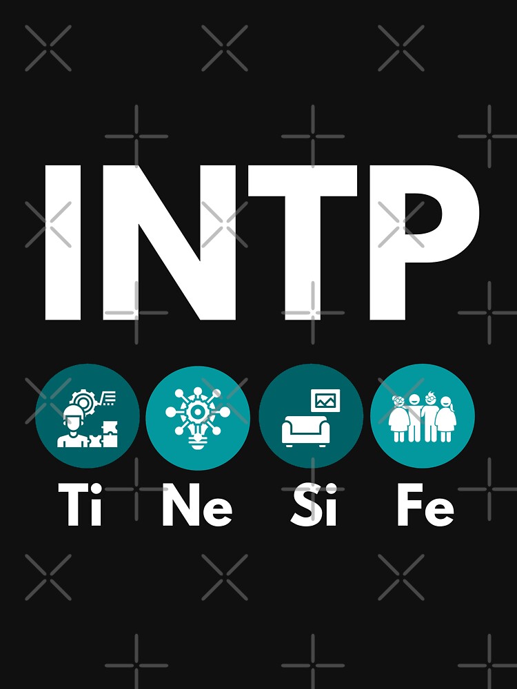 "INTP Cognitive Functions (MBTI Merch)" T-shirt by lamweixing ...