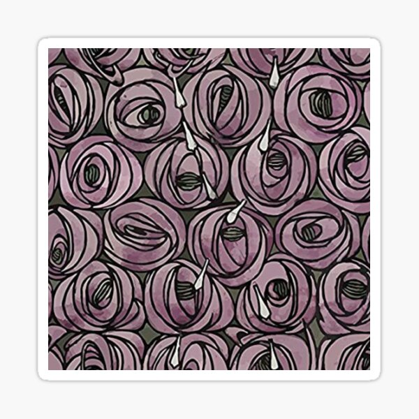 Charles Rennie Mackintosh Stickers | Redbubble