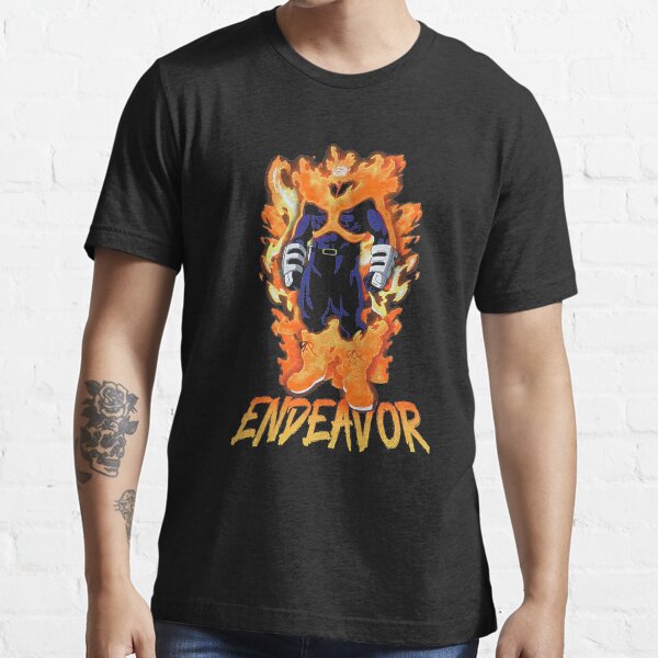"My Hero Academia Endeavor" T-shirt for Sale by jinozu | Redbubble ...