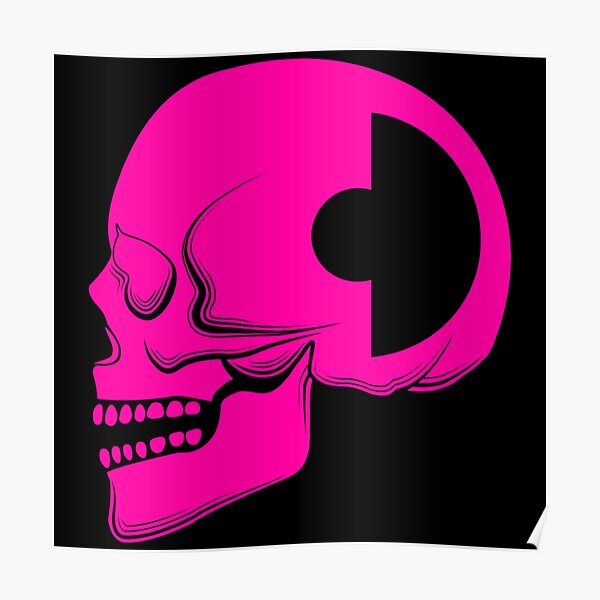 "Cult Skull" Poster for Sale by ICheckmateThee | Redbubble