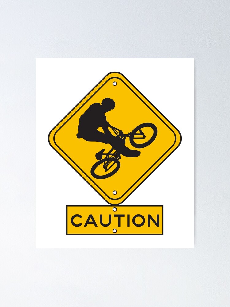 " hilarious road signs drive slow" Poster by TheFlipRepublic | Redbubble