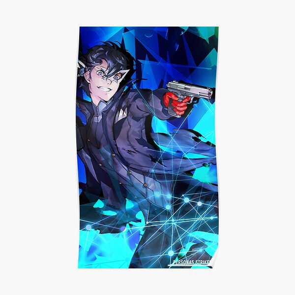 "PERSONA 5 PROTAGONIST" Poster by VotreVPX | Redbubble