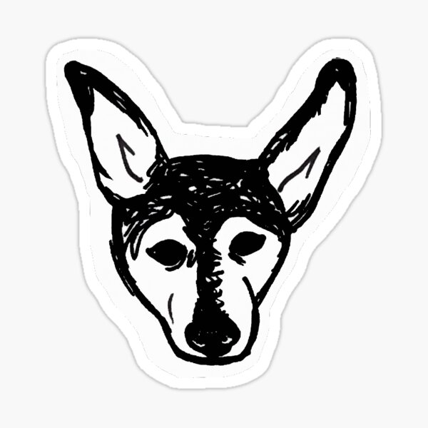 "I'm All Ears" Sticker by aRaeofStickers | Redbubble