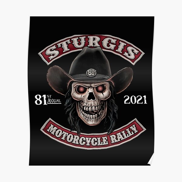 "Sturgis Motorrad Rallye" Poster von LeonardGardner | Redbubble
