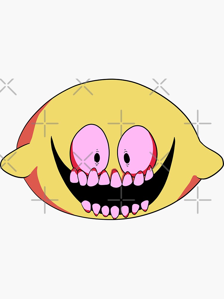 "lemon demon" Sticker by Bzip1 | Redbubble