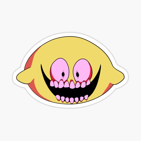 "lemon demon" Sticker by Bzip1 | Redbubble