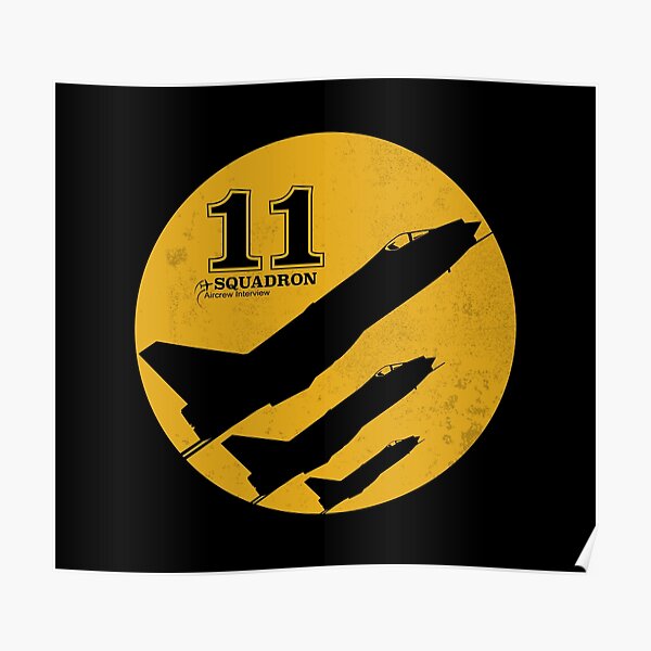 "11 Squadron - English Electric Lightning" Poster for Sale by ...
