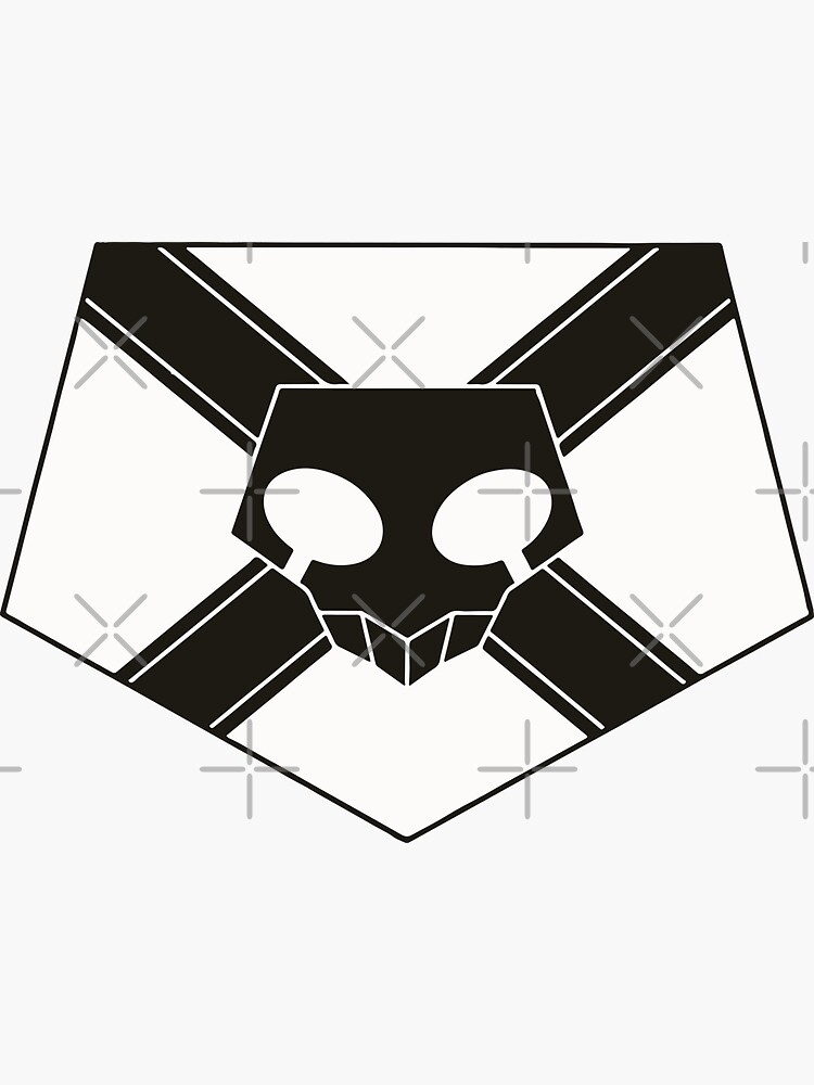 "Substitute Soul Reaper Badge" Sticker for Sale by Namikazeseb | Redbubble
