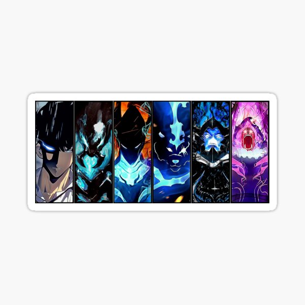 "Solo Leveling" Sticker for Sale by zoraxlove | Redbubble