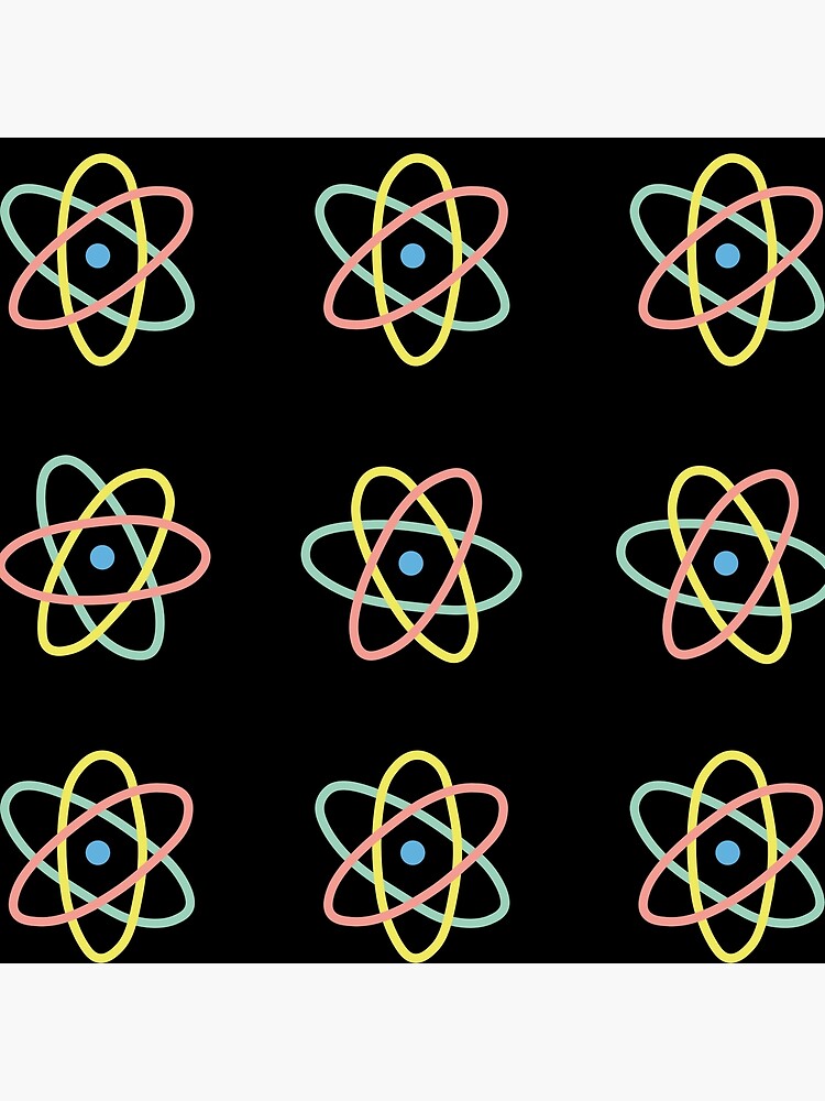"Sticker pack Atoms " Poster for Sale by NormaHelia | Redbubble