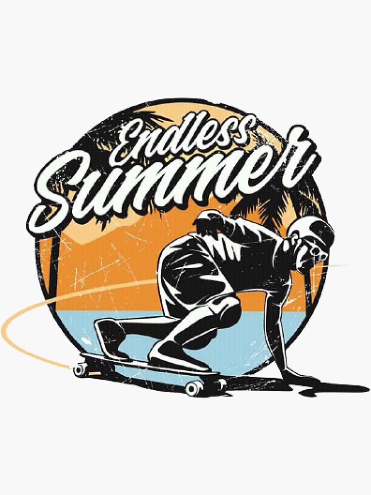 "Endless summer" Sticker by John83 | Redbubble