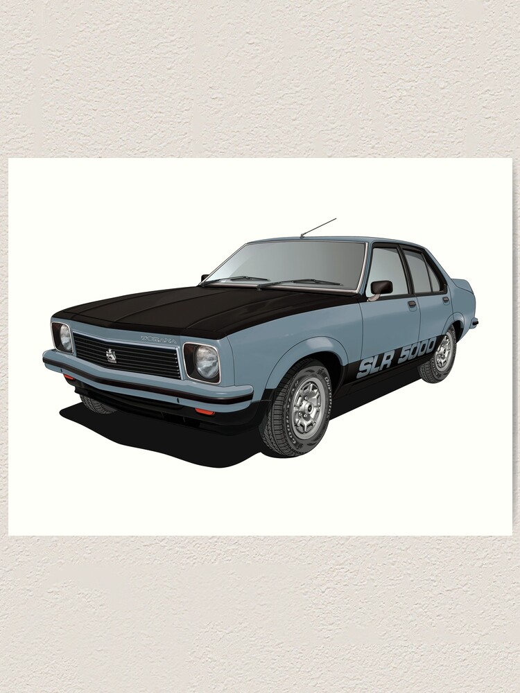 "Holden Torana LX SLR 5000 - Atlanis Blue" Art Print by holdenfanpage ...