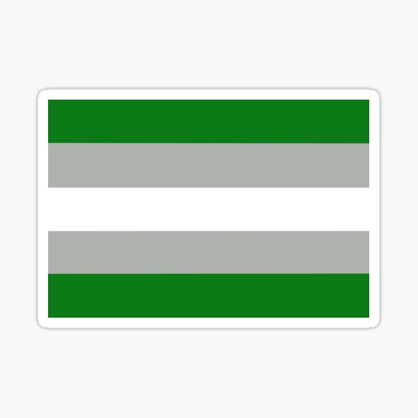 "Greyromantic Pride Flag" Sticker for Sale by JustGottaDraw | Redbubble