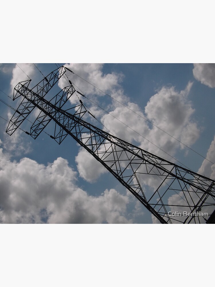 "Pylon" Sticker by Colin-Bentham | Redbubble