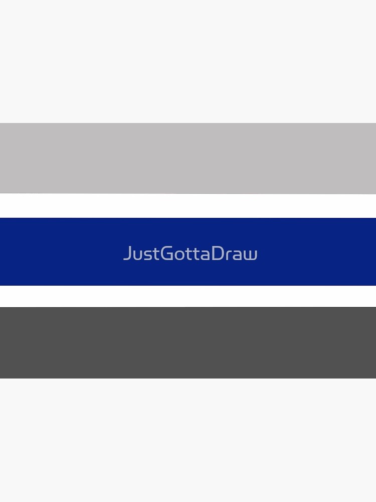 "Greygender Pride Flag" Poster for Sale by JustGottaDraw | Redbubble