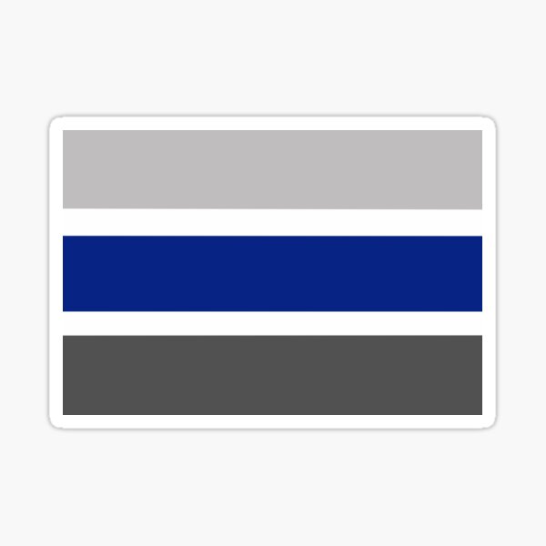 "Greygender Pride Flag" Sticker for Sale by JustGottaDraw | Redbubble