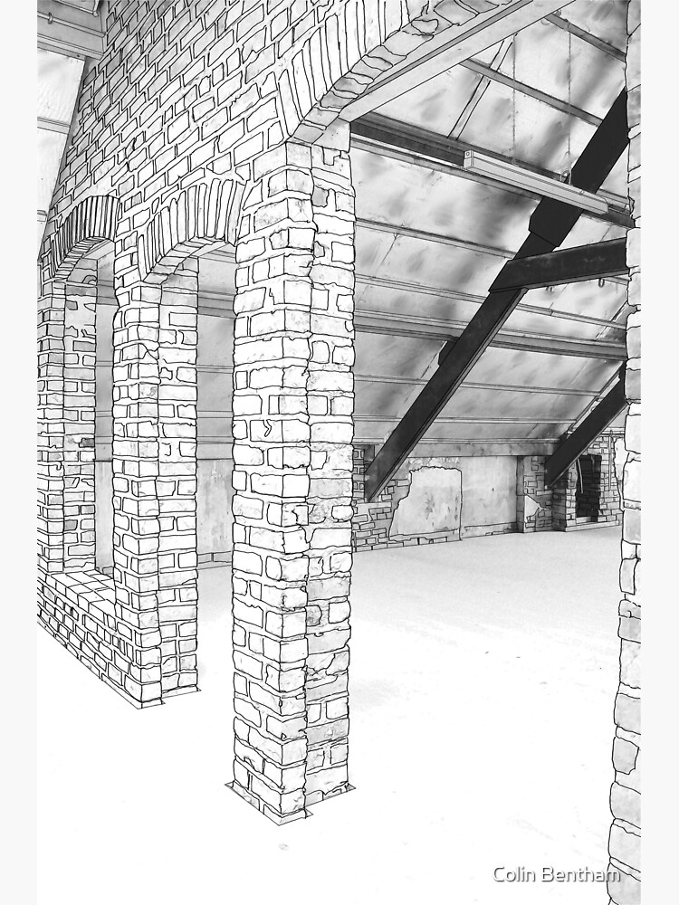 "Cookes Building Loft 1" Sticker for Sale by Colin Bentham | Redbubble