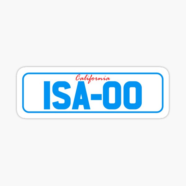 "21st number plate" Sticker for Sale by fil00 | Redbubble