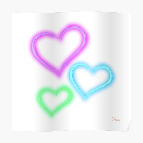 "Love sign 3 o" Poster by Olilla | Redbubble