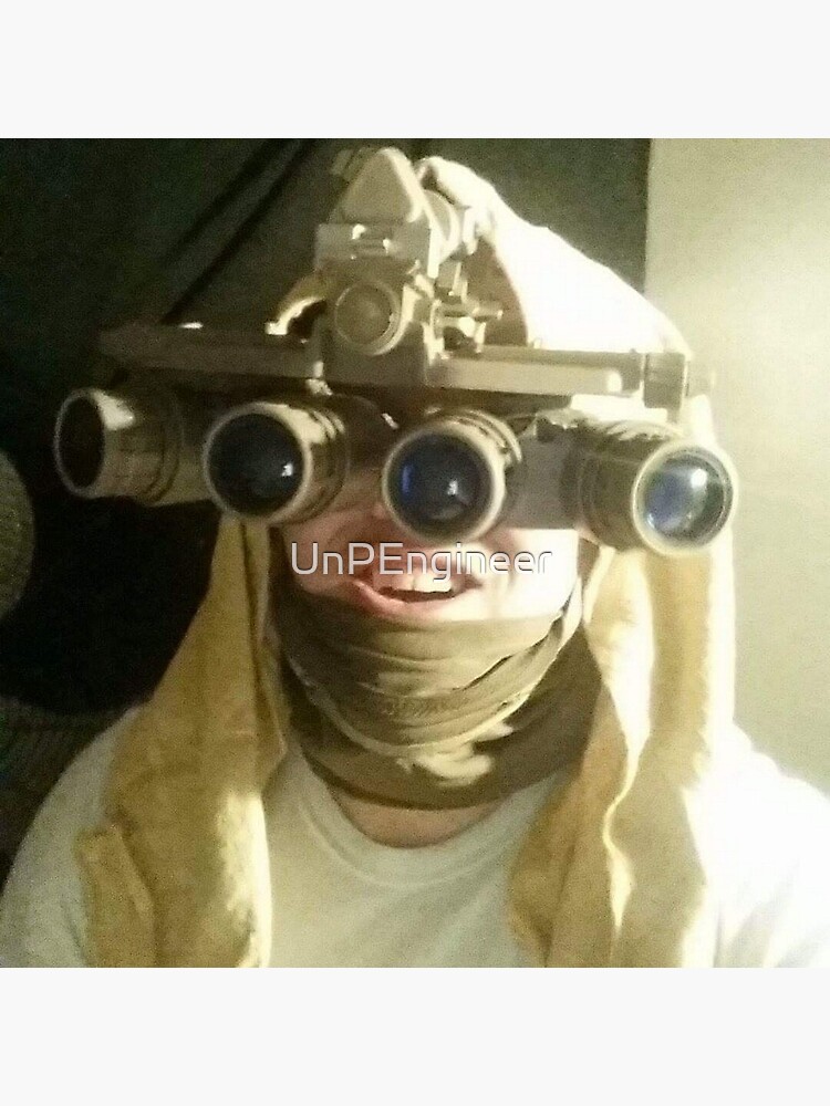 "Pano NVG meme" Photographic Print for Sale by UnPEngineer | Redbubble