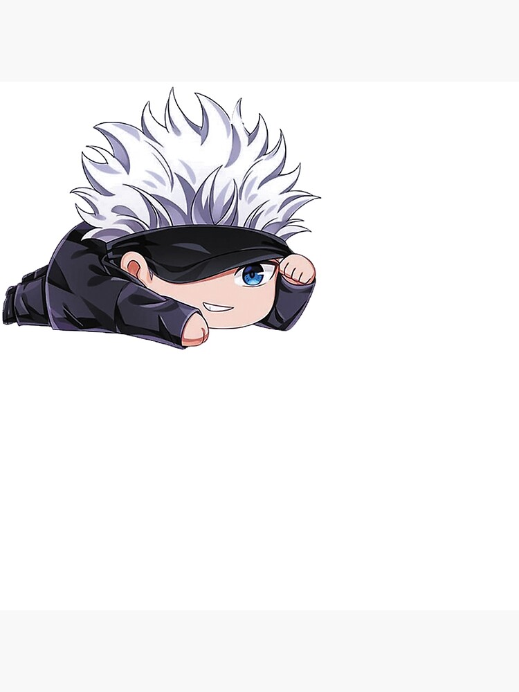 "Lazy Shibi Satoru Gojo" Poster by kambeshop | Redbubble