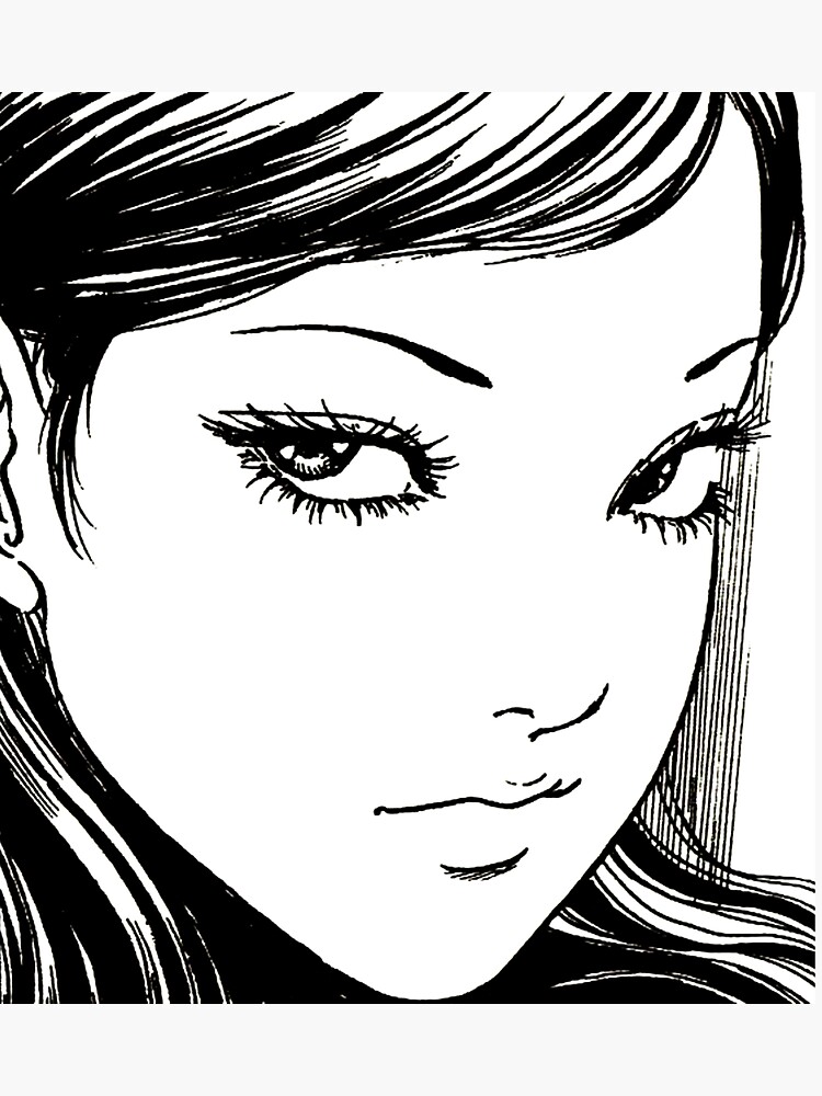 Tomie - aesthetic manga panel" Sticker for Sale by BbblGum | Redbubble