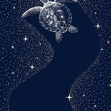 "Starry Turtle" Poster for Sale by AlirizaCAKIR | Redbubble