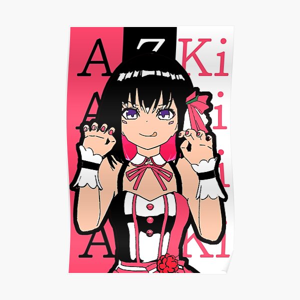 "Hololive AZKi" Poster by UDTee | Redbubble